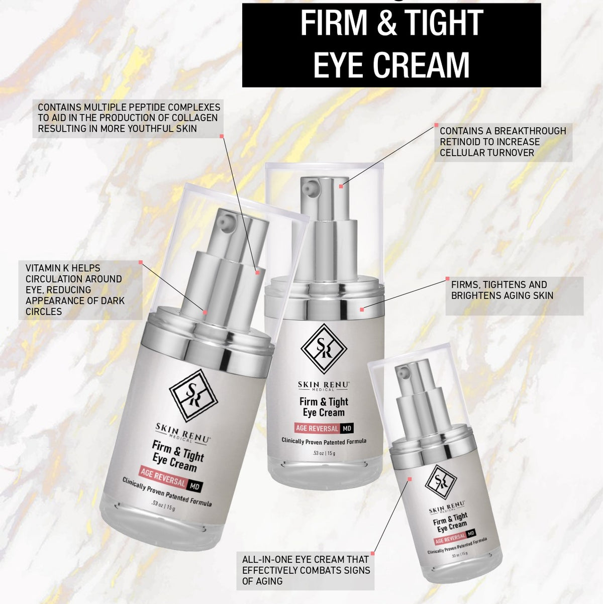Firm & Tight Eye Cream | skinrenu